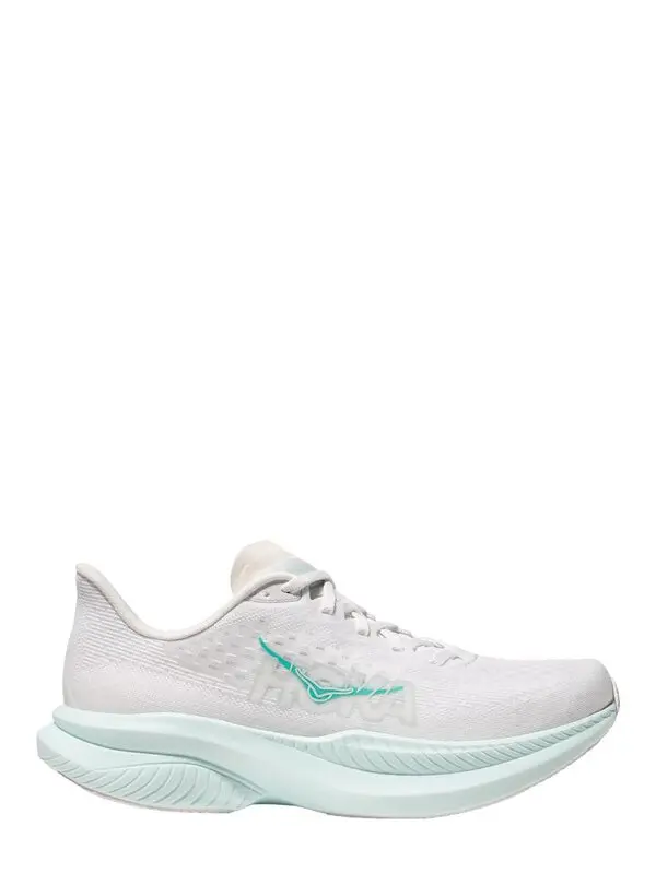 Hoka One One Mach 6 Athletic Sneakers - White/droplet