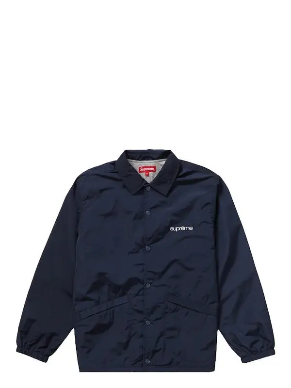 Supreme Five Boroughs Coaches Jacket - Navy Blue
