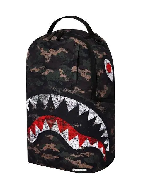 SPRAYGROUND Ambush Camo Backpack - Black Green Brown