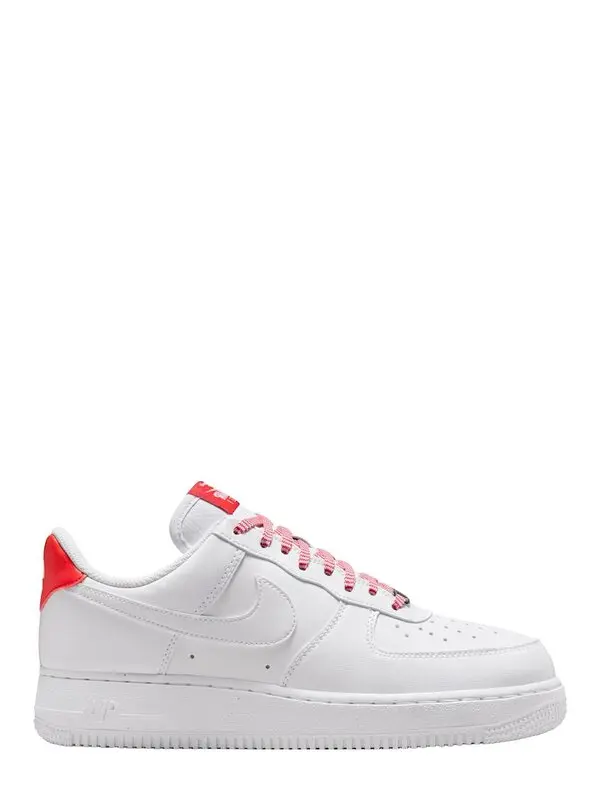 Nike Air Force 1 Low '07 Sneakers - White/pink Foam/metallic Silver