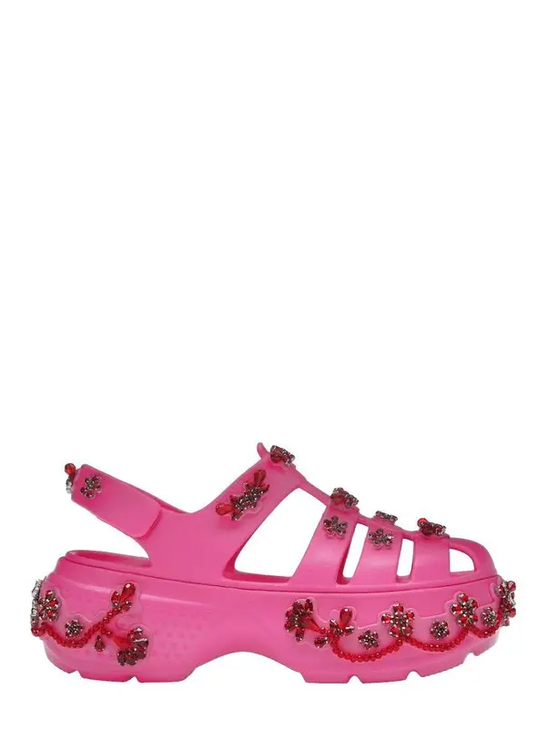 CROCS Stomp Fisherman Clog Simone Rocha - Electric Pink