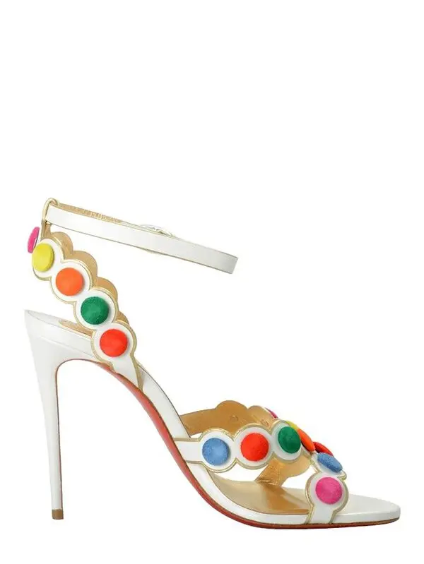 CHRISTIAN LOUBOUTIN Smartissima 100 Strappy Sandal - Multi/mekong