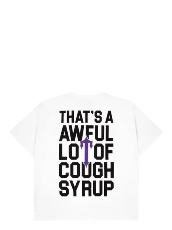 Trapstar X Cough Syrup Irongate T-shirt - White