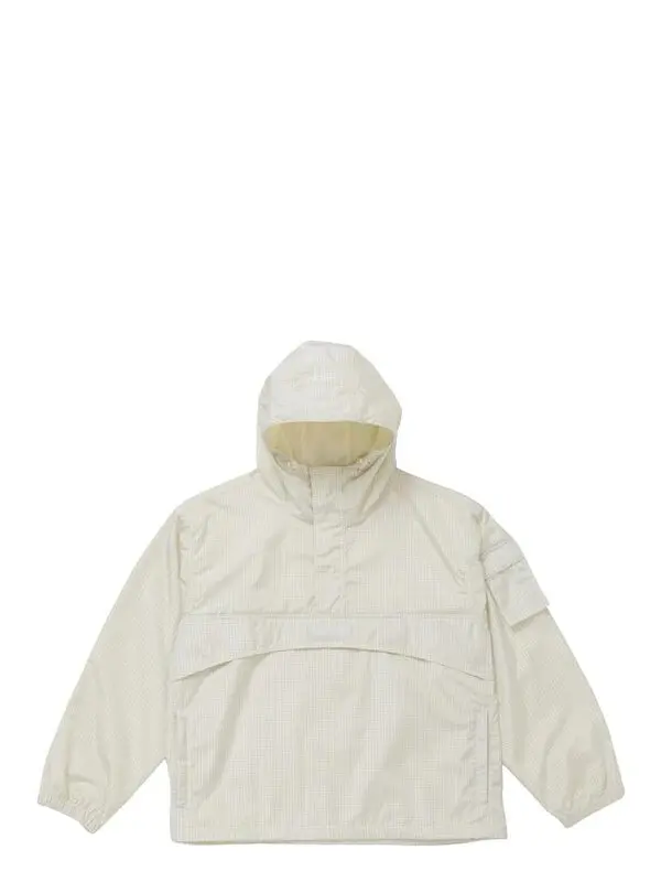 Supreme Reflective Ripstop Anorak - White