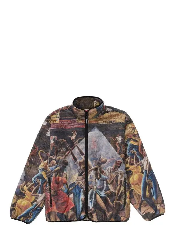 Supreme Ernie Barnes Fleece Jacket - Multicolor