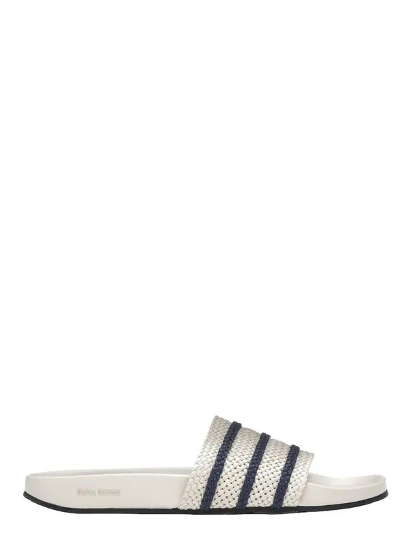 Adidas Adilette Slides Wales Bonner - Wonder White/night Indigo
