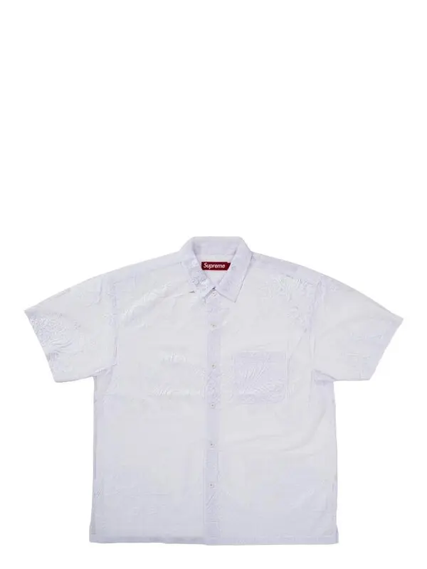 Supreme Last Supper Lace Short Sleeve Shirt - White