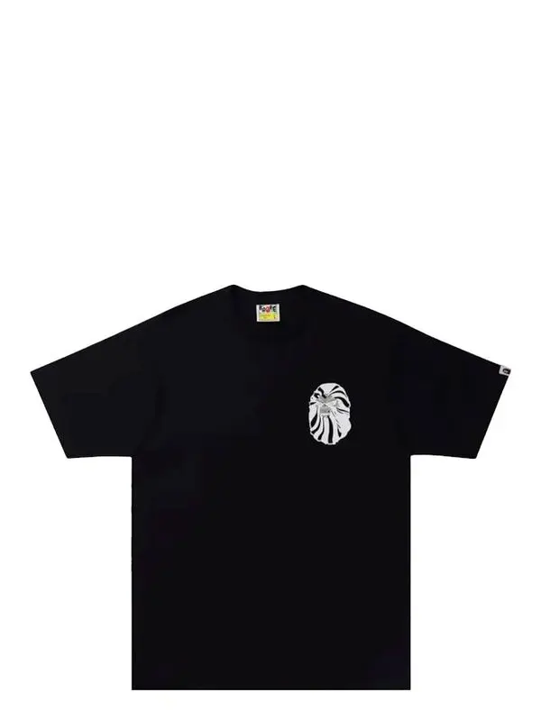 A BATHING APE Ape Head I Tee Shirt - Black