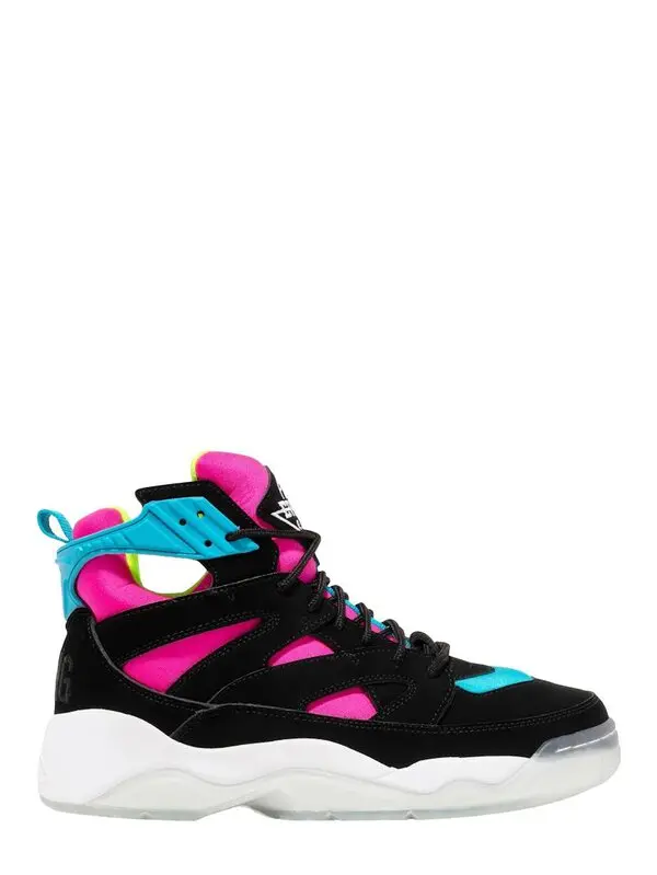 EWING ATHLETICS Ewing Image Sneakers - Black/pink/lime