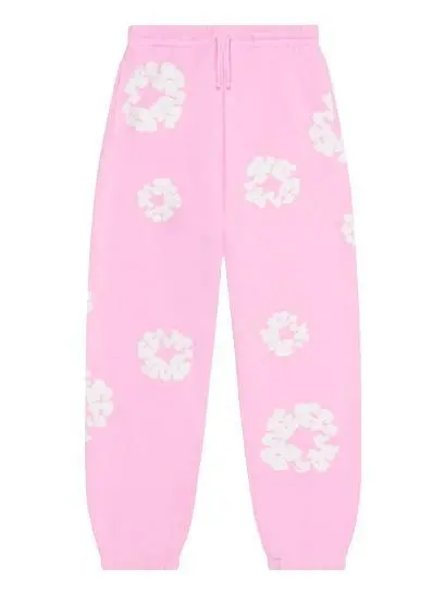 DENIM TEARS The Cotton Wreath Sweatpants - Powder Pink