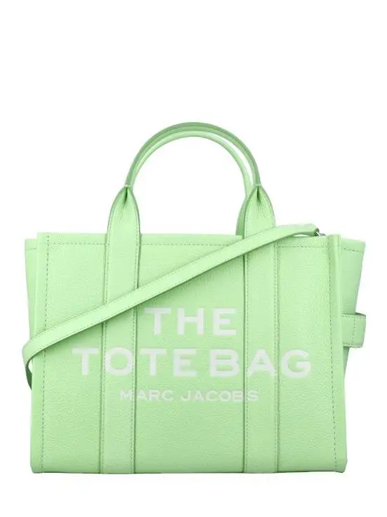 Marc Jacobs The Medium Leather Tote - Papermint