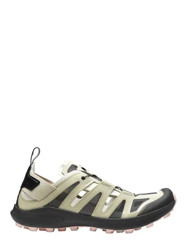 SALOMON Udara Advanced Sneakers - Pale Olive Green/black/pink