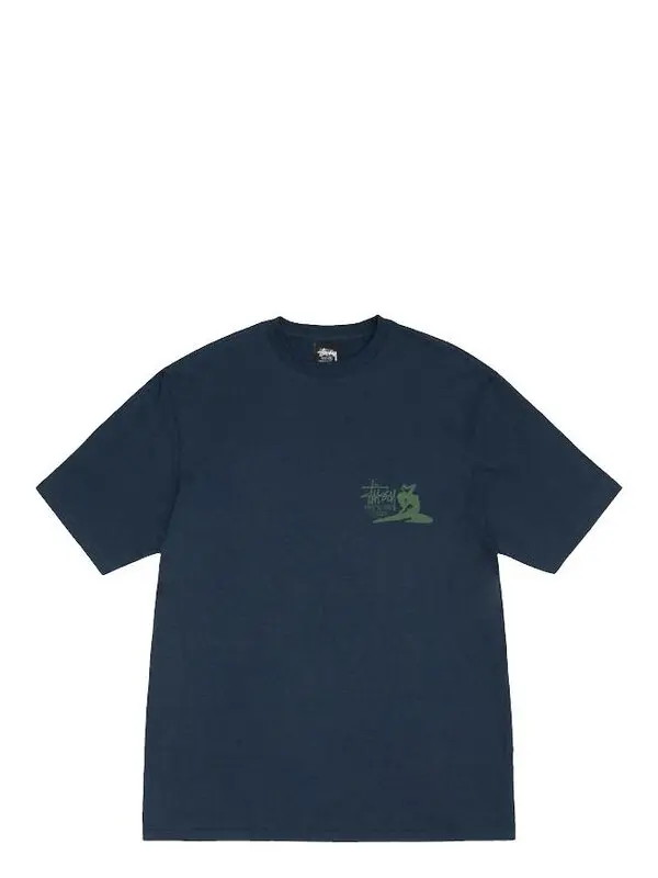 StÜssy Relax Tee Shirt - Navy Blue