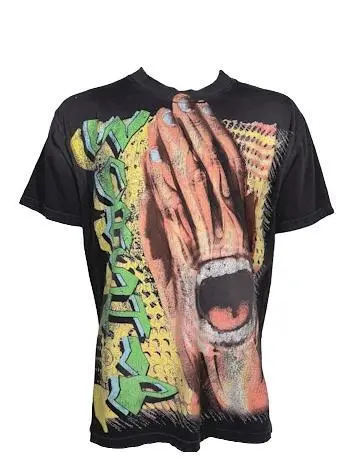 HELLSTAR Worship Hands T-shirt - Black