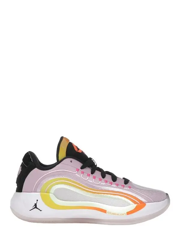 JORDAN Luka 4 Gone Fishing Sneakers - Light Arctic Pink/black/opti Yellow
