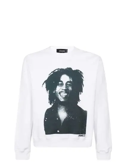 Dsquared2 Bob Marley Cool Fit Sweatshirt - Orange