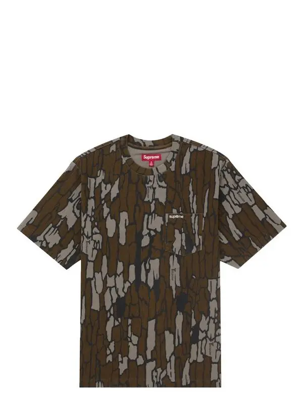 Supreme Short Sleeve Pocket Tee Shirt - Realtree Camo
