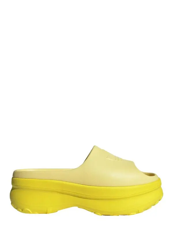 Adidas Adifom Stan Slides - Powder Yellow/pure Sulfur