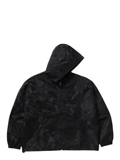 A BATHING APE Camo Shark Full Zip Jacket - Black