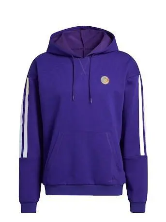 Adidas Donovan Mitchell Pullover Hoodie - Team College Purple