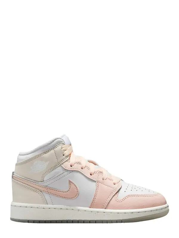 JORDAN 1 Mid Sneakers - Sail/guava Ice/sea Glass