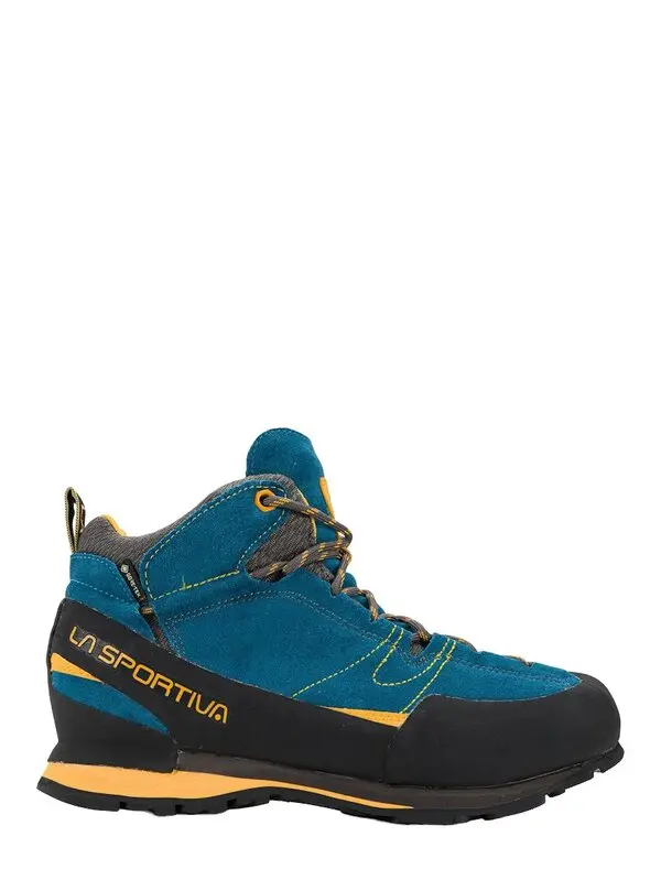 LA SPORTIVA Boulder X Mid Ankle Boots - Blue/yellow