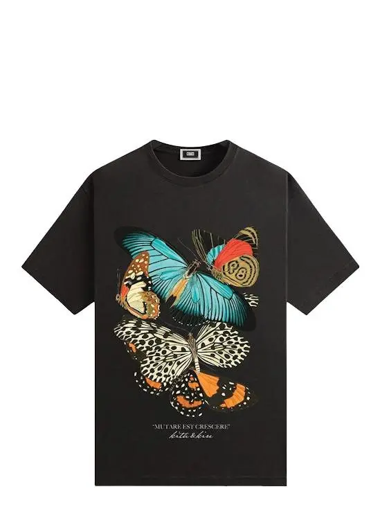 Kith Butterfly Vintage Tee Shirt - Black