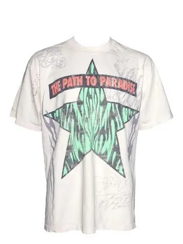 HELLSTAR Salvation Star T-shirt - White
