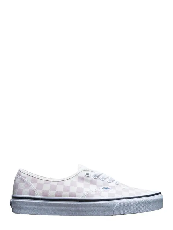 VANS Authentic Checkerboard Sneakers - Pink/cream