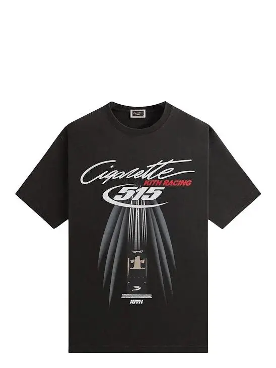Kith Cigarette Racing 515 Vintage Tee Shirt - Black