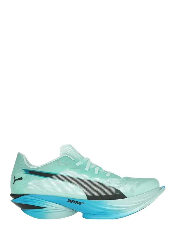 PUMA Fastr Nitro Elite 3in Athletic Sneakers - Mint Melt/speed Blue