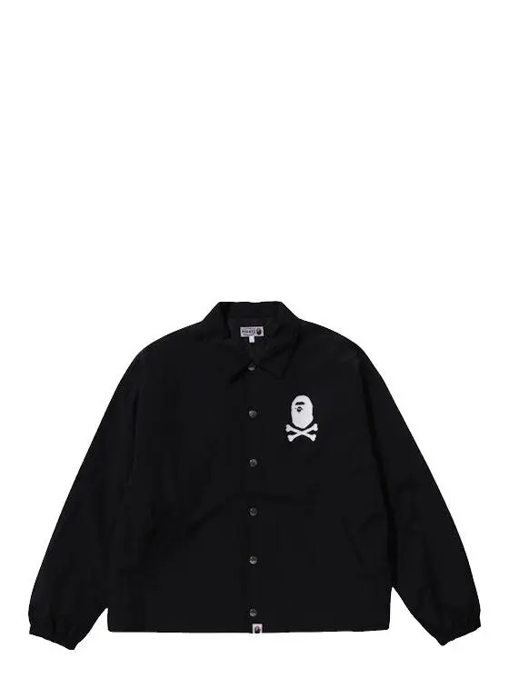 BAPE Ape Crossbone Coach Jacket - Black