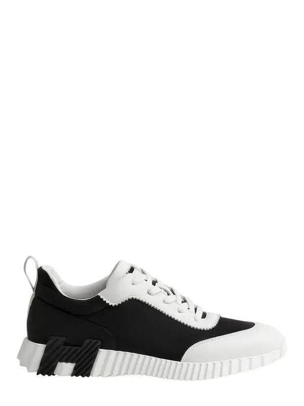 Hermès Paris Bouncing Sneakers - Black White