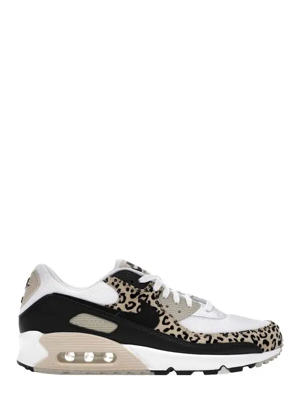 Nike Air Max 90 Leopard Sneakers - White/sanddrift/hemp