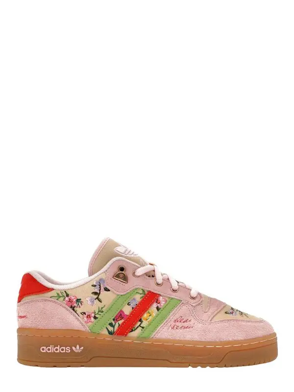 Adidas Rivalry Low Sneakers - Pink/green/red