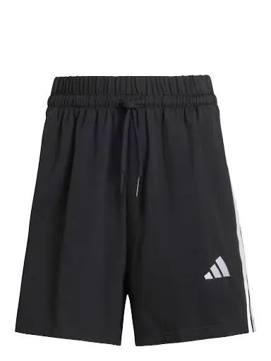 Adidas Essentials 3-stripes Cotton Shorts - Black/white