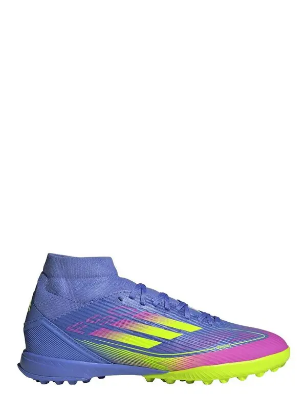 Adidas F50 League Mid-cut Tf Celestial Victory Pack - Blue Fusion/lucid Lemon/lucid Pink
