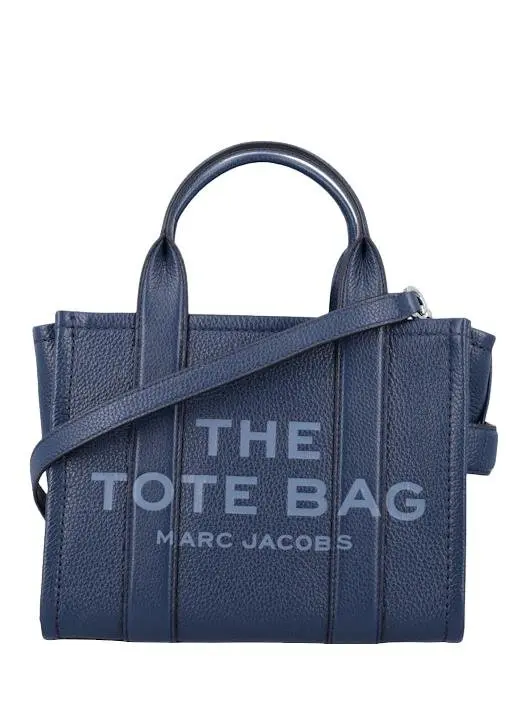 Marc Jacobs The Small Tote Leather - Blue Sea