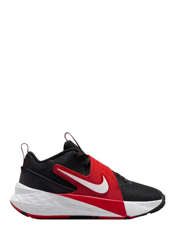 Nike Team Hustle D 12 Sneakers - Black/university Red/white