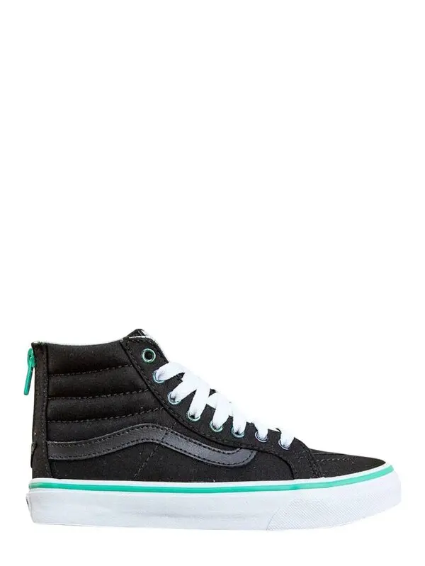 VANS Sk8-hi Slim Zip Iridescent Eyelets High-top Sneakers - Black