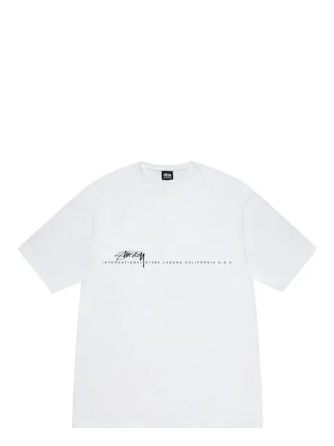 StÜssy Smooth 80 Tee Shirt - White