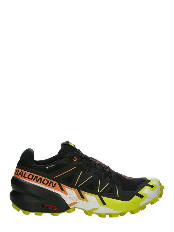 SALOMON Speedcross 6 Gore-tex Sneakers - Black/sulphur Spring/bird Of Paradise