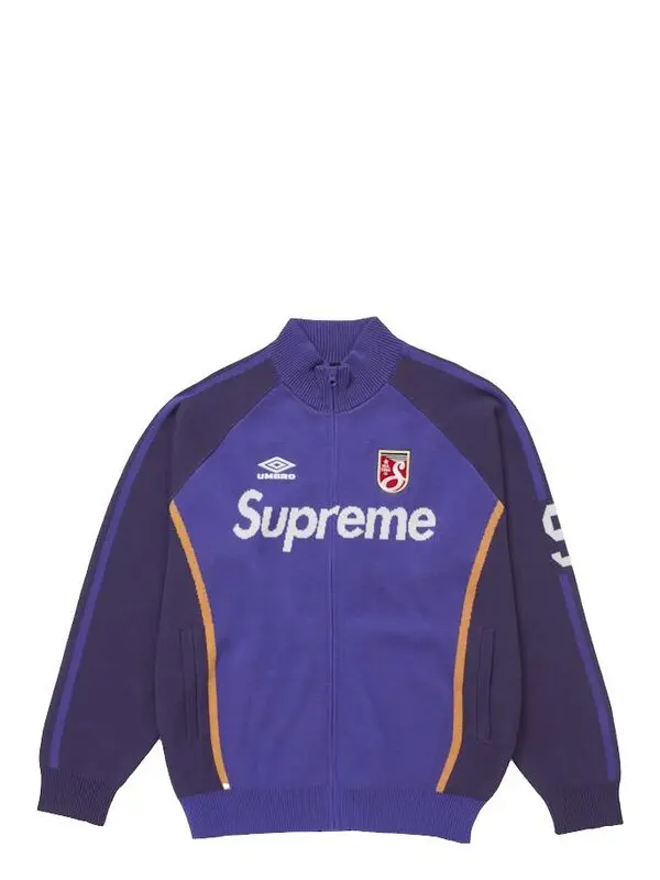 Supreme Umbro Zip-up Sweater - Purple
