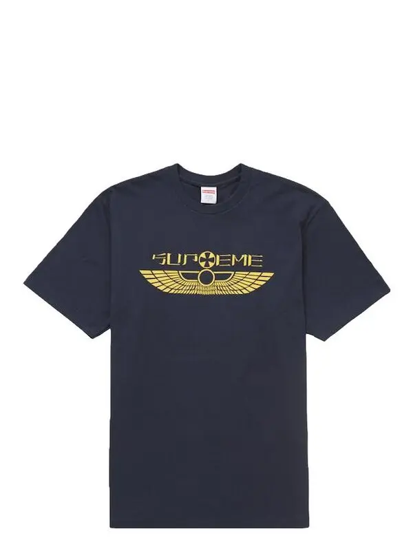 Supreme Wings Tee Shirt - Navy Blue
