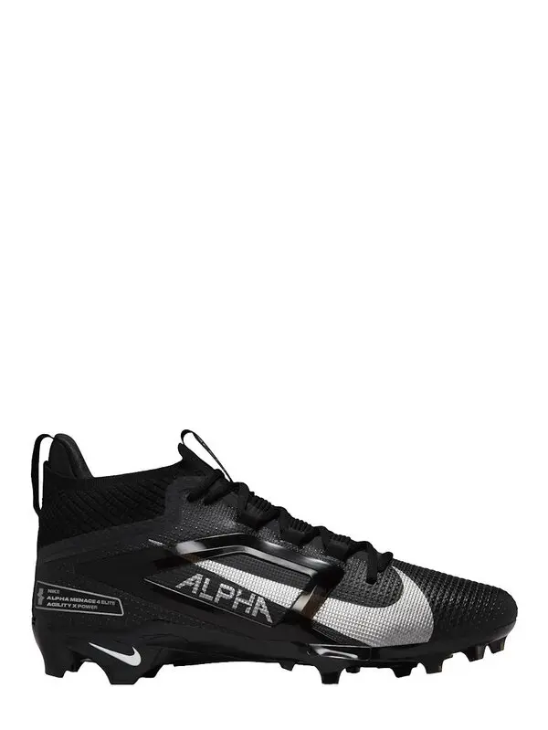 Nike Alpha Menace 4 Elite - Black/metallic Silver