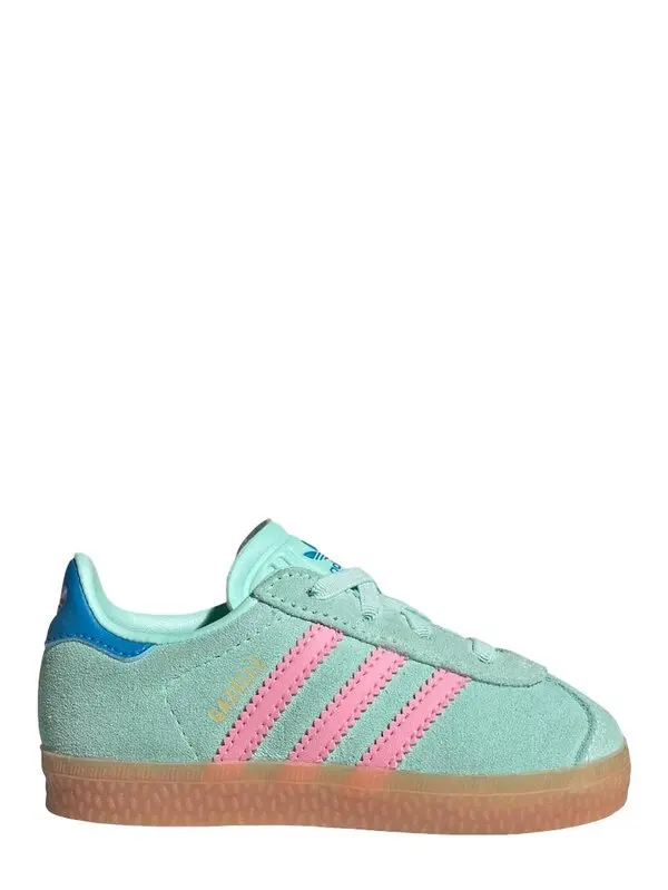Adidas Gazelle Comfort Closure Sneakers - Clear Mint/bliss Pink/bright Blue