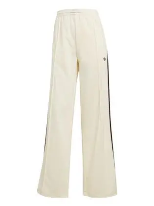 Adidas Adicolor Classic Firebird Loose Tracksuit Bottoms - Cream White/maroon