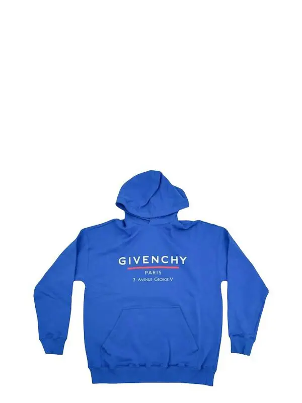 Givenchy Address Hoodie - Ocean Blue