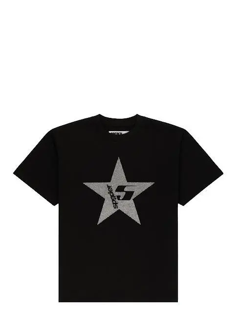 SP5DER Worldwide Five Day Tee Shirt - Black
