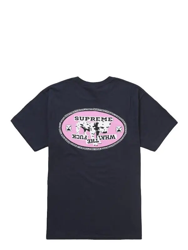 Supreme Dalmatian Tee Shirt - Navy Blue